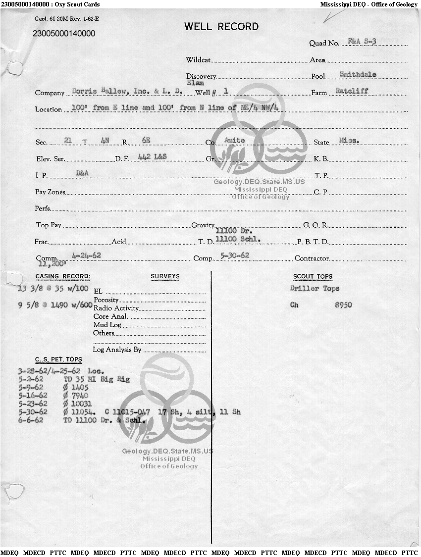 Well Folder - 2300500014