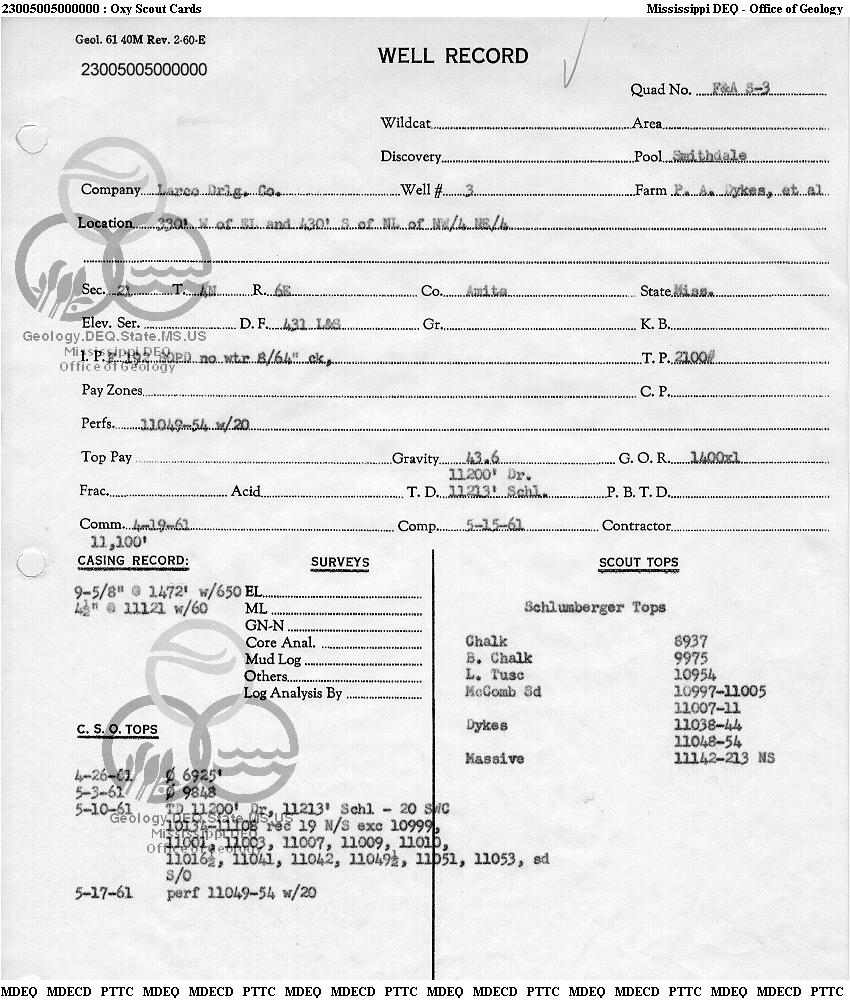 Well Folder - 2300500500