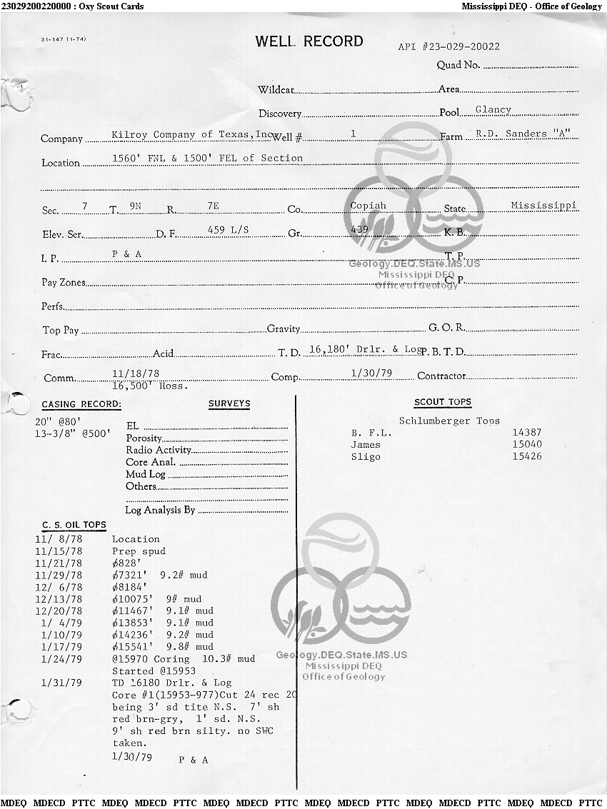 Well Folder - 2302920022