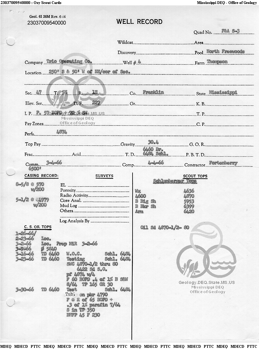 Well Folder - 2303700954