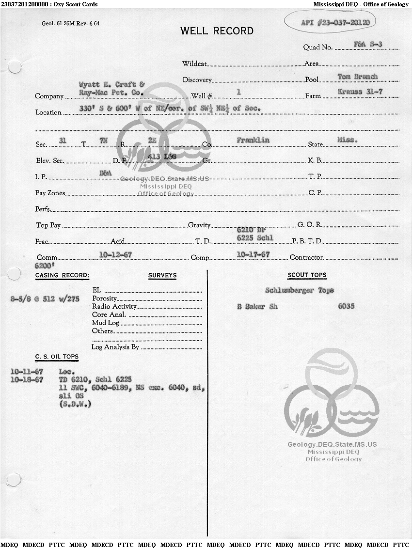 Well Folder - 2303720120