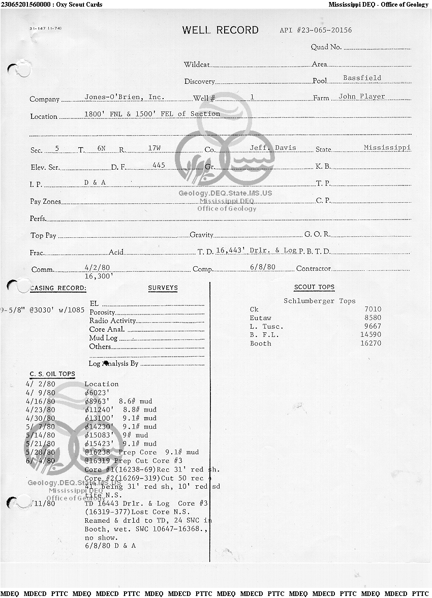 Well Folder - 2306520156