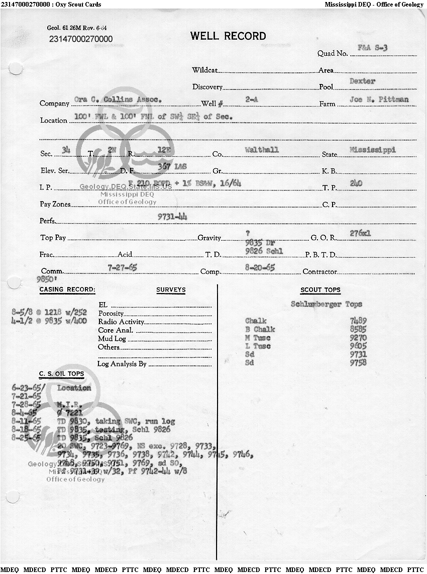 Well Folder - 2314700027