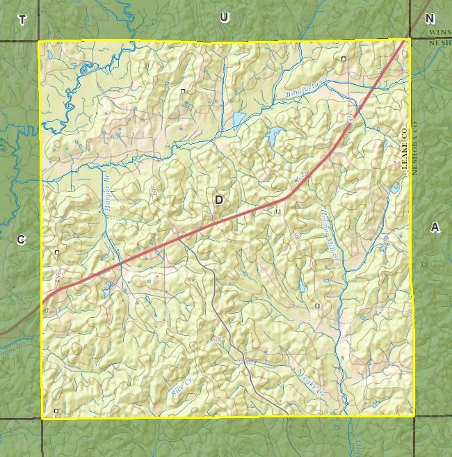 079D Grid - Borehole Collection - MS-DEQ Geology