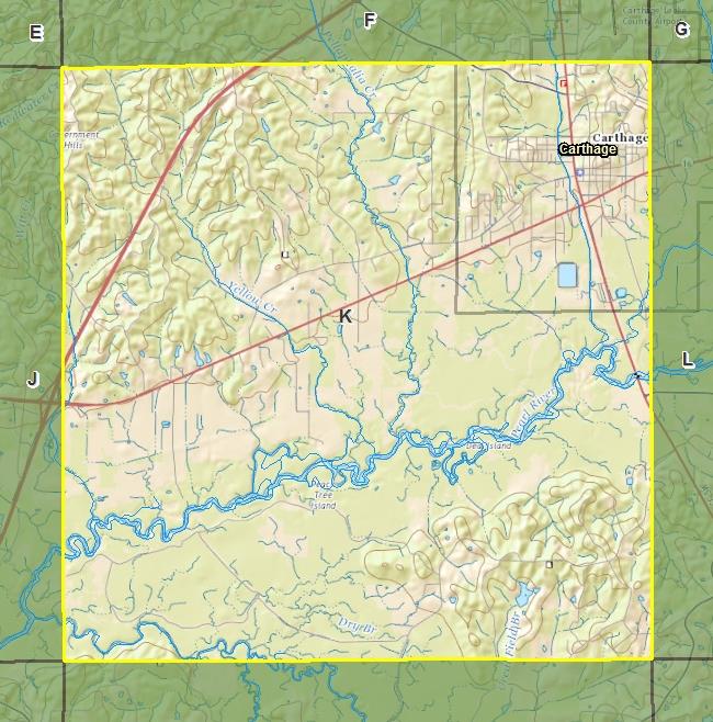 079K Grid - Borehole Collection - MS-DEQ Geology