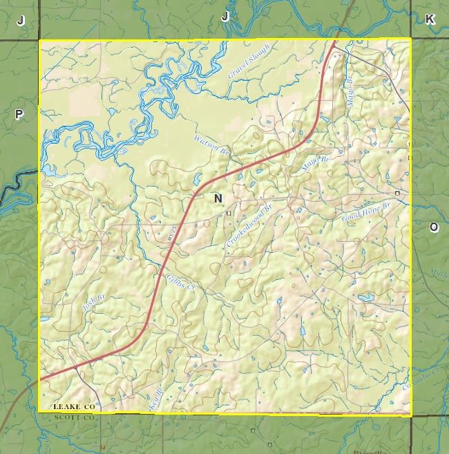 079N Grid - Borehole Collection - MS-DEQ Geology